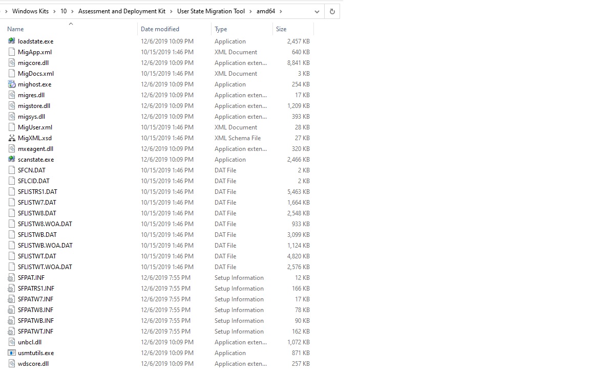 How to using USMT to migrate user account & application settings ...