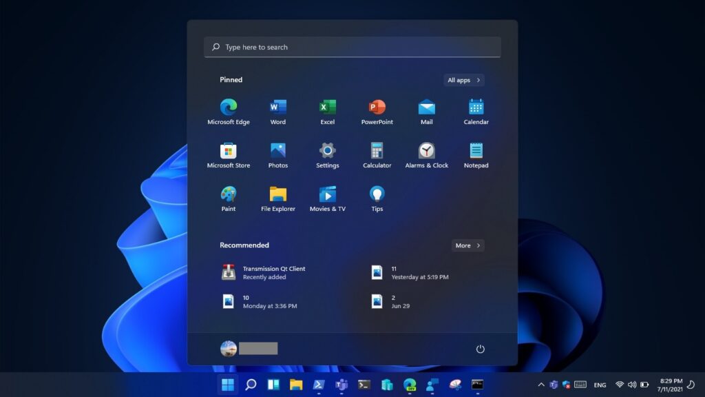 Given a try with Windows 11 Insider Preview Build 22000.65 - AugmaStudio