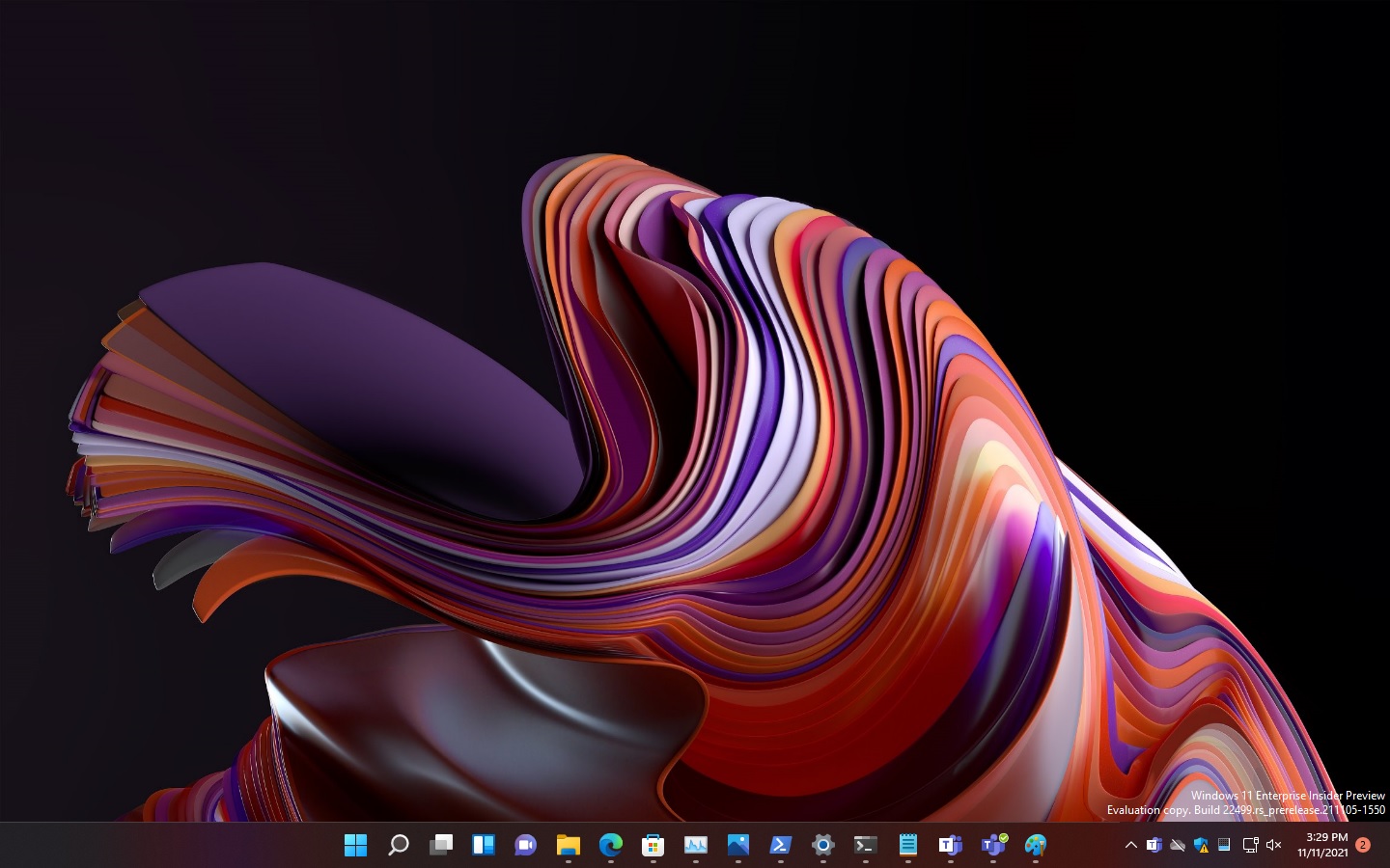 Given a try with Windows 11 Insider Preview Build 22499 - AugmaStudio