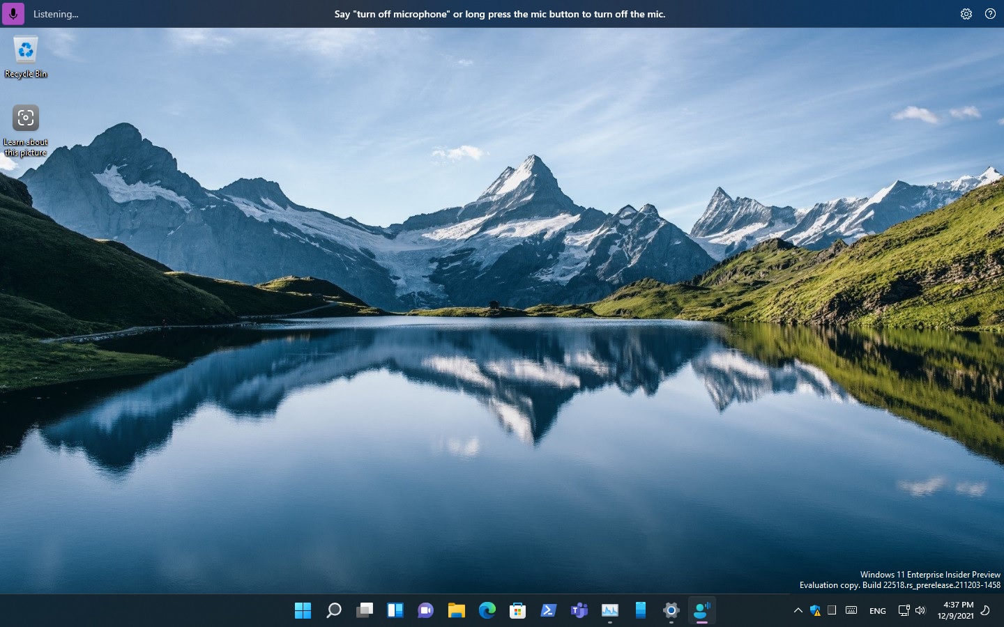 Given a try with Windows 11 Insider Preview Build 22518 - AugmaStudio