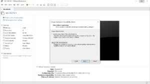 Fix virtual machine is using a hardware version that is not supported ...