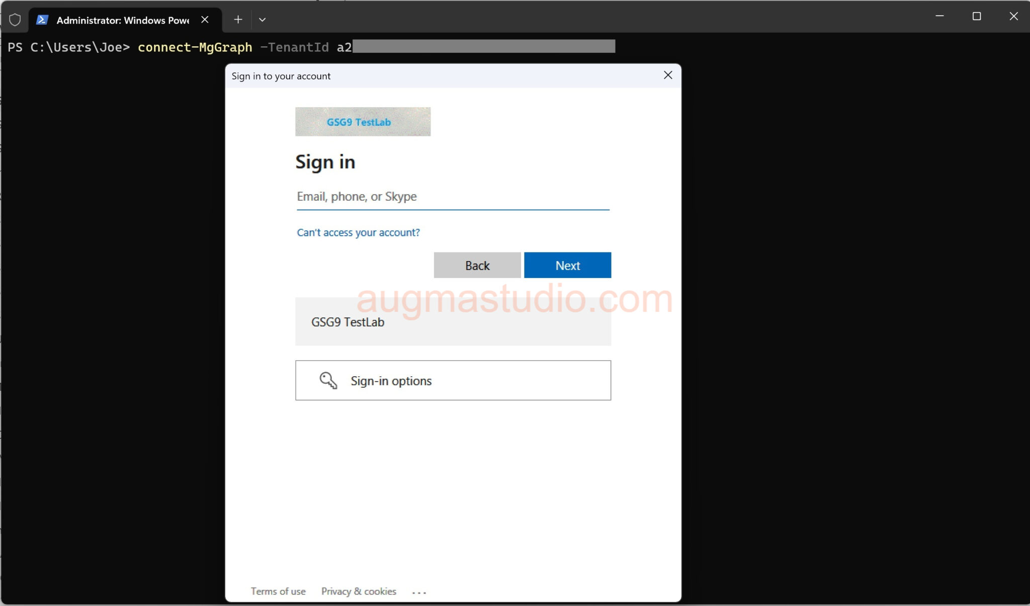 How to install Microsoft Graph PowerShell Module - AugmaStudio