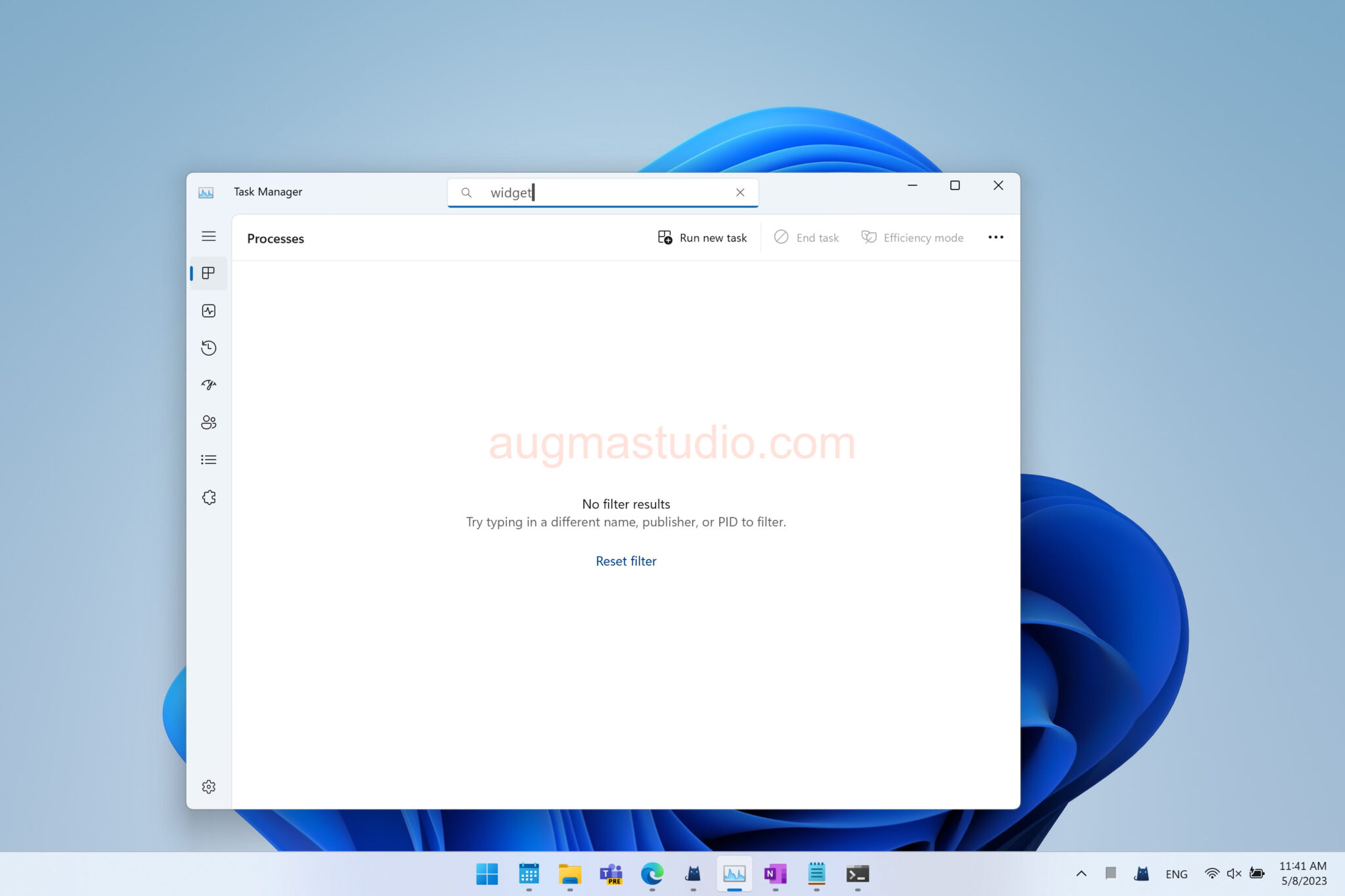How to remove Widgets on Windows 11 - AugmaStudio
