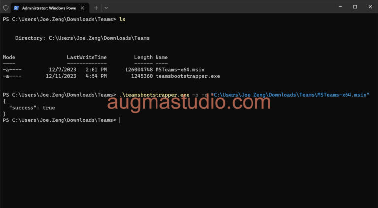 How to deploy new Teams desktop client on VDI - AugmaStudio