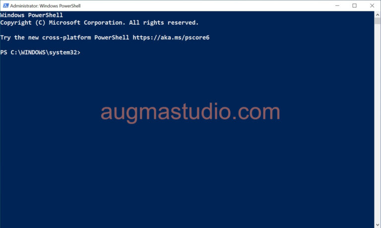 How to install PowerShell 7 on Windows 10 - AugmaStudio