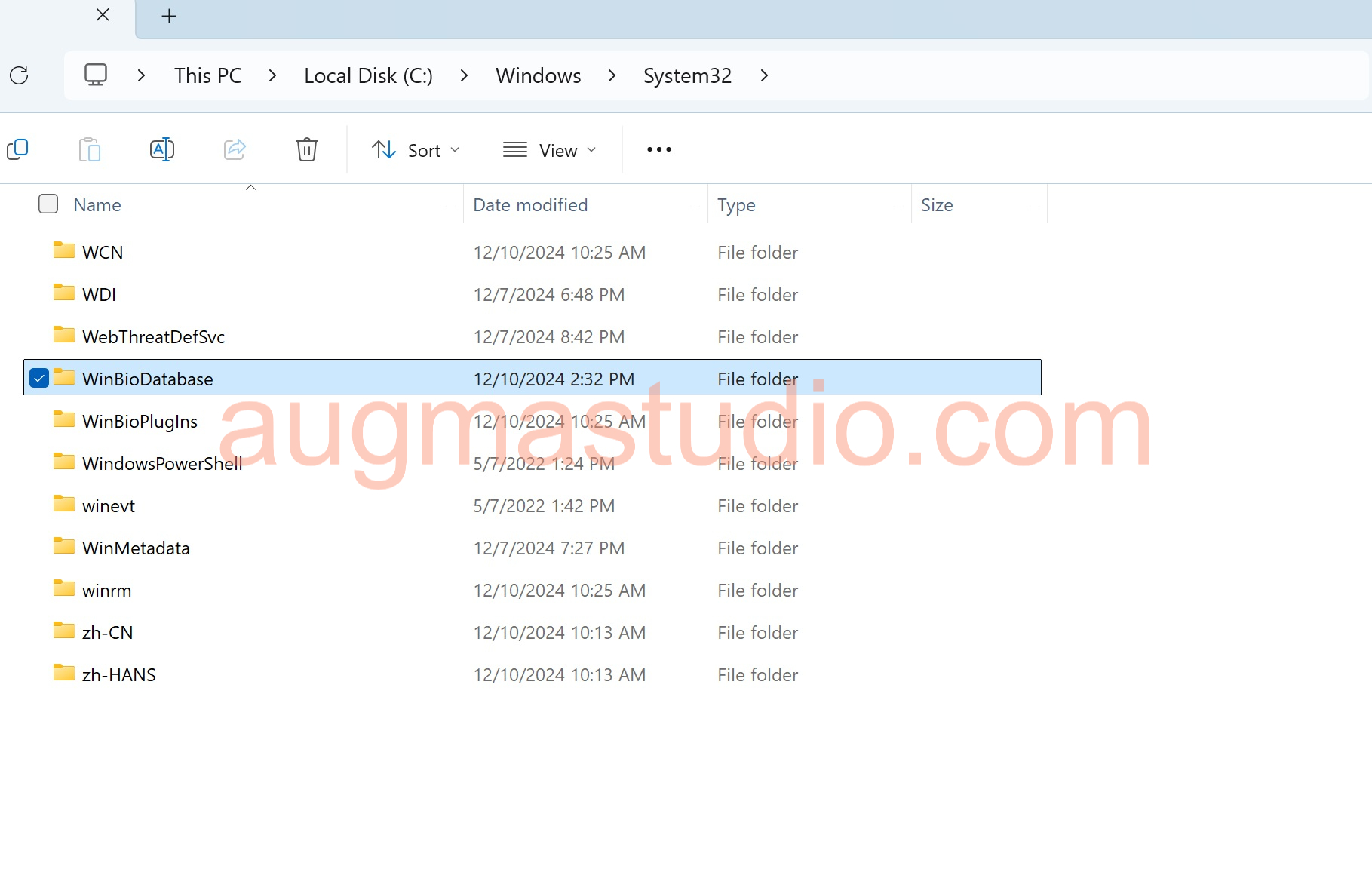 Solution for Windows Hello Facial recognition unable to add - AugmaStudio